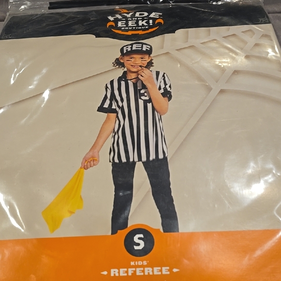 Costumes | 140 New Kids Referee Costume Black And White | Poshmark